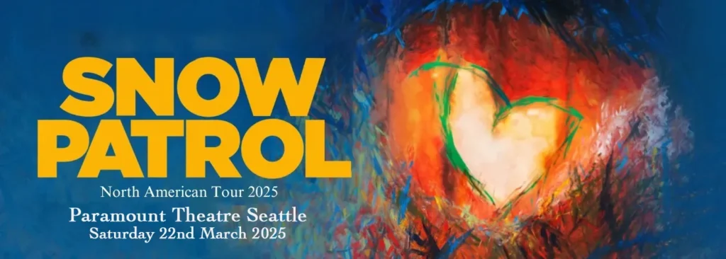Snow Patrol Tickets | 22 March 2025 | Paramount Theatre